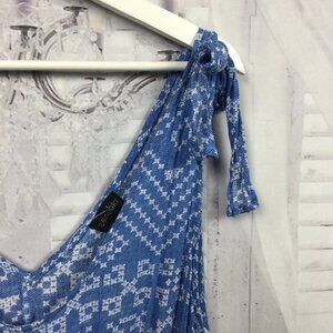 Zenobia | Dresses | Zenobia Dress Blue Summer Midi Sleeveless 3xl ...